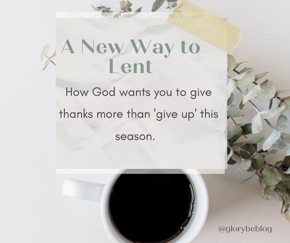 A New Way to Lent – Andrea Chatelain